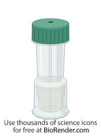 Free Cylindrical cell culture flask (G-Rex 10M, empty) Icons, Symbols ...