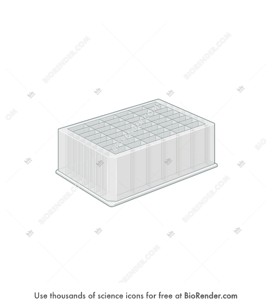 Free Deep well plate (48 well) Icons, Symbols & Images | BioRender