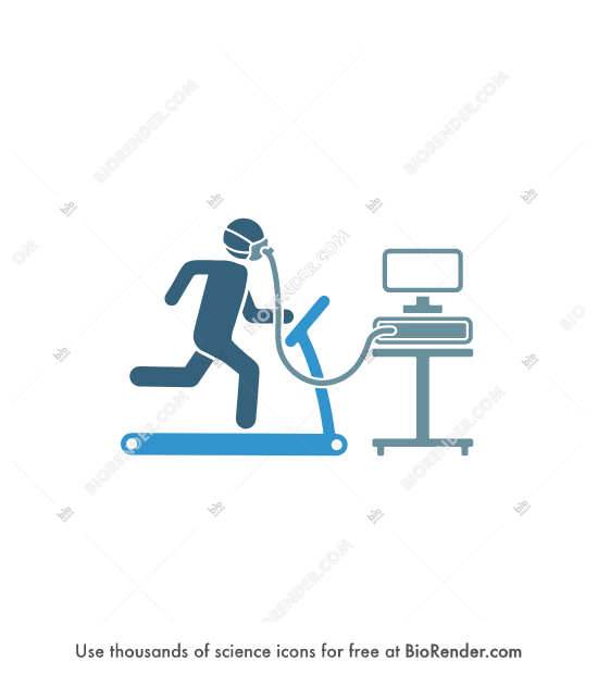 Free Aerobic testing (on treadmill, symbol) Icons, Symbols & Images ...