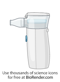 Free Vibrating mesh nebulizer Icons, Symbols & Images | BioRender