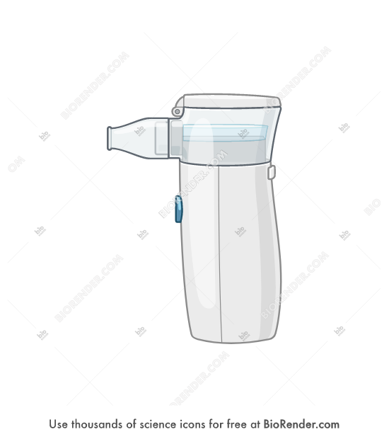 Free Vibrating mesh nebulizer Icons, Symbols & Images | BioRender