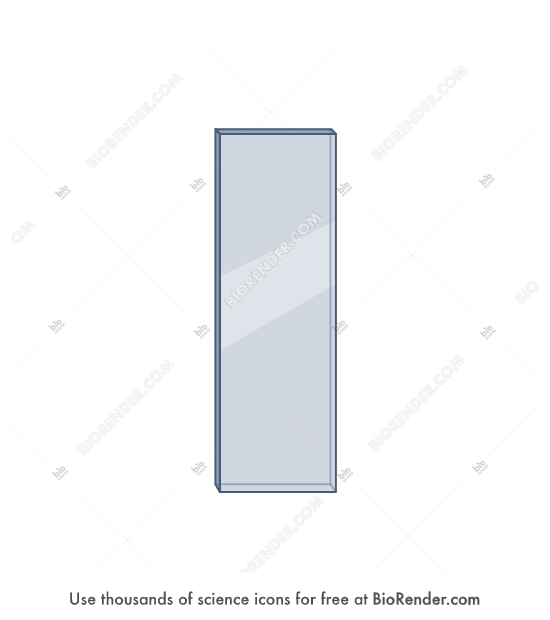 Free Microscope slide (top view) Icons, Symbols & Images | BioRender