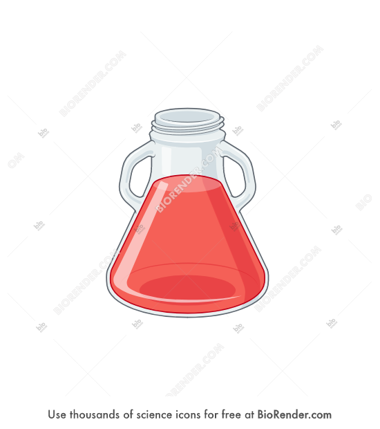 Free Optimum growth flask 5L (full liquid) Icons, Symbols & Images ...