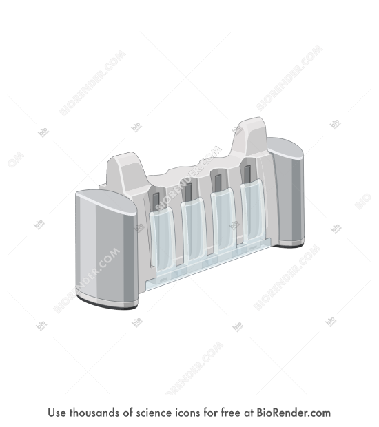 Free Magnetic separation rack (DynaMag-5) Icons, Symbols & Images ...