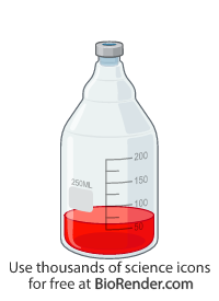 Free Anaerobic bottle (250mL, 1/4 liquid) Icons, Symbols & Images ...