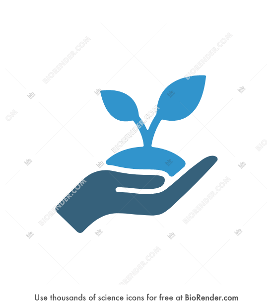 Free Hand and seedling (symbol) Icons, Symbols & Images | BioRender