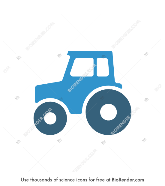 Free Tractor (symbol) Icons, Symbols & Images | BioRender
