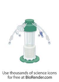 Free Cylindrical cell culture flask (G-Rex 10M CS) Icons, Symbols ...