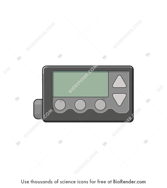 Free Insulin pump controller Icons, Symbols & Images | BioRender