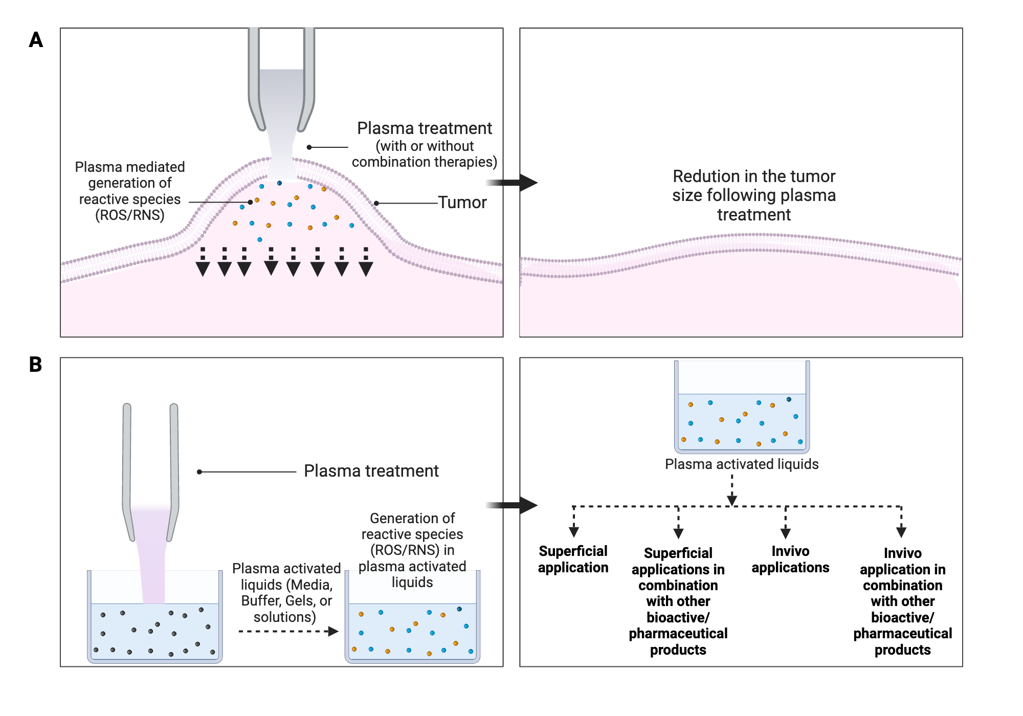 Direct and Indirect applications of Cold Atmospherc Plasma for cancer ...