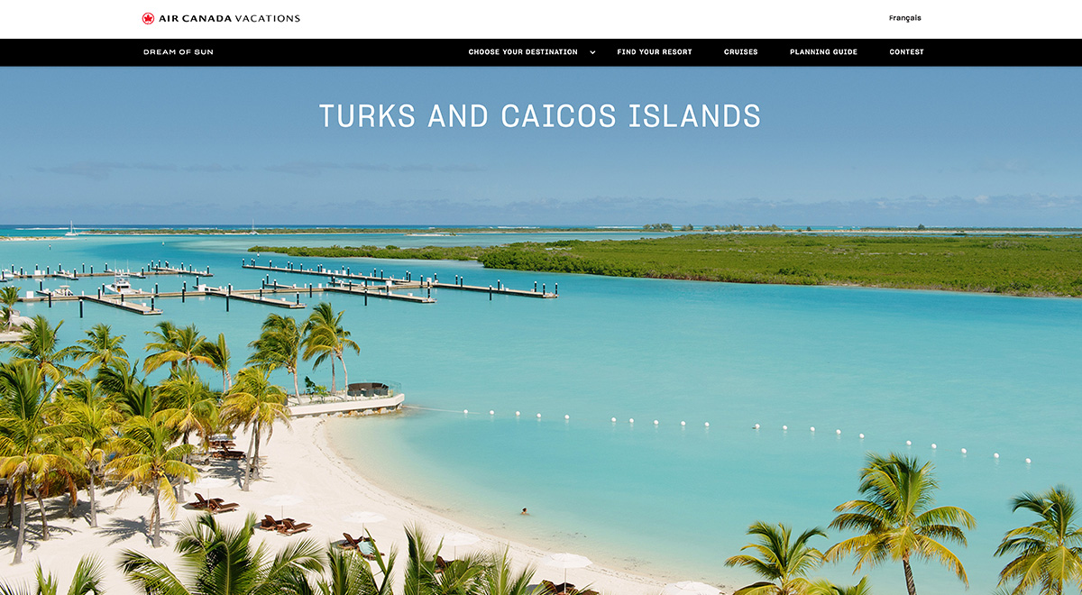 Turks & Caicos | Dream of Sun | Air Canada Vacations