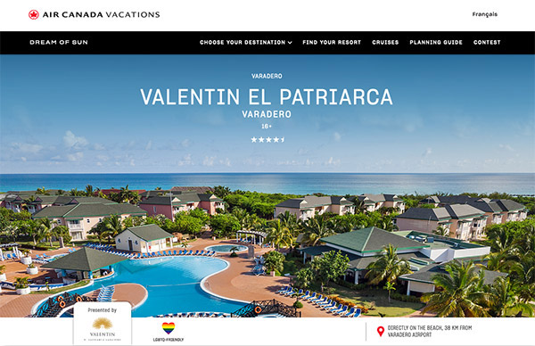 Valentin El Patriarca Varadero | Air Canada Vacations