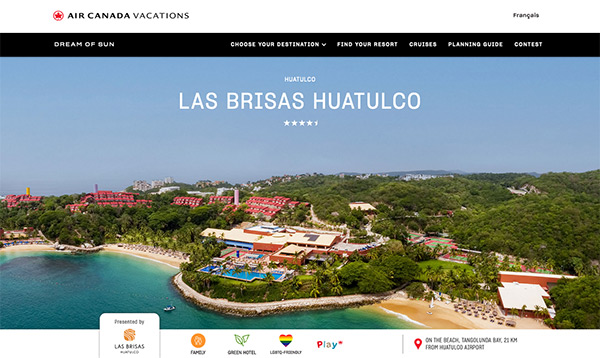 Las Brisas Huatulco | Air Canada Vacations