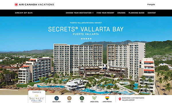 Secrets® Vallarta Bay Puerto Vallarta | Air Canada Vacations