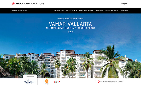 Vamar Vallarta All Inclusive Marina & Beach Resort | Air Canada Vacations