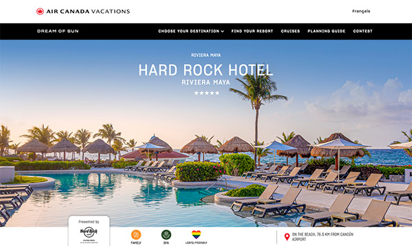 Hard Rock Hotel Riviera Maya | Air Canada Vacations