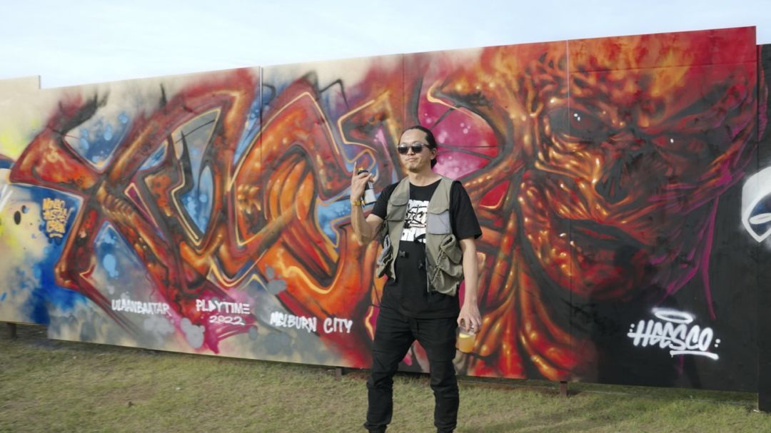 Heesco the Mongolian King of Graffiti