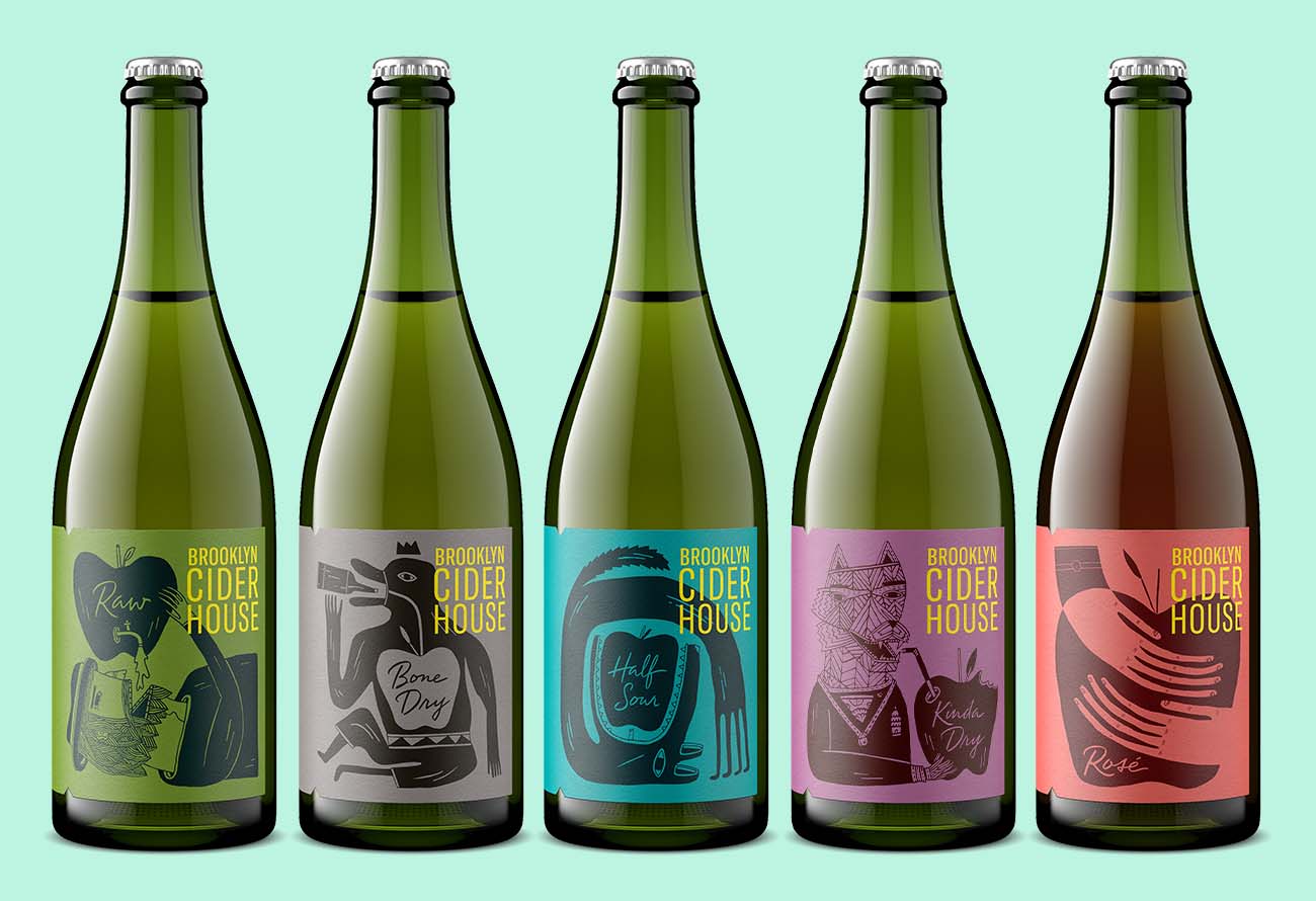 Cider branding evolution | Outshinery
