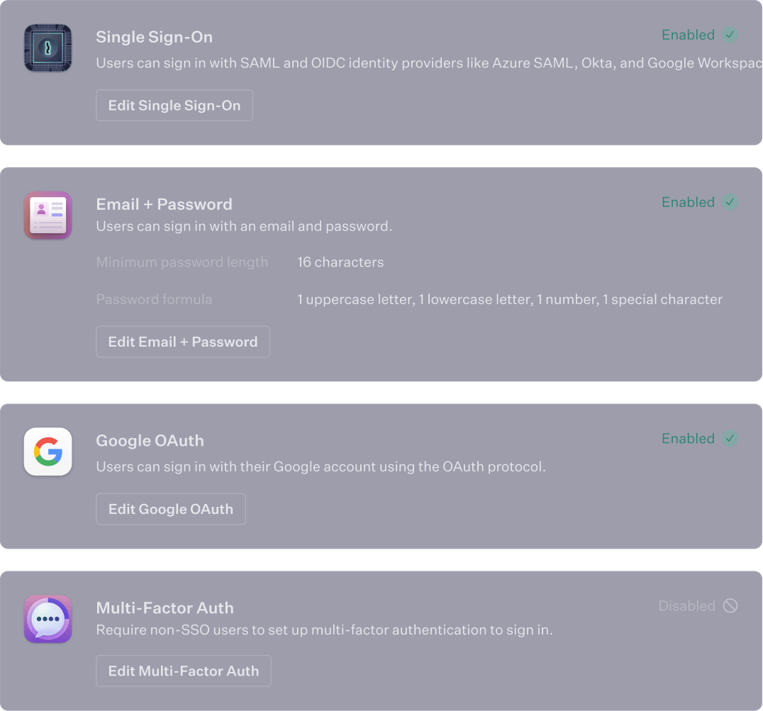 User Management — WorkOS