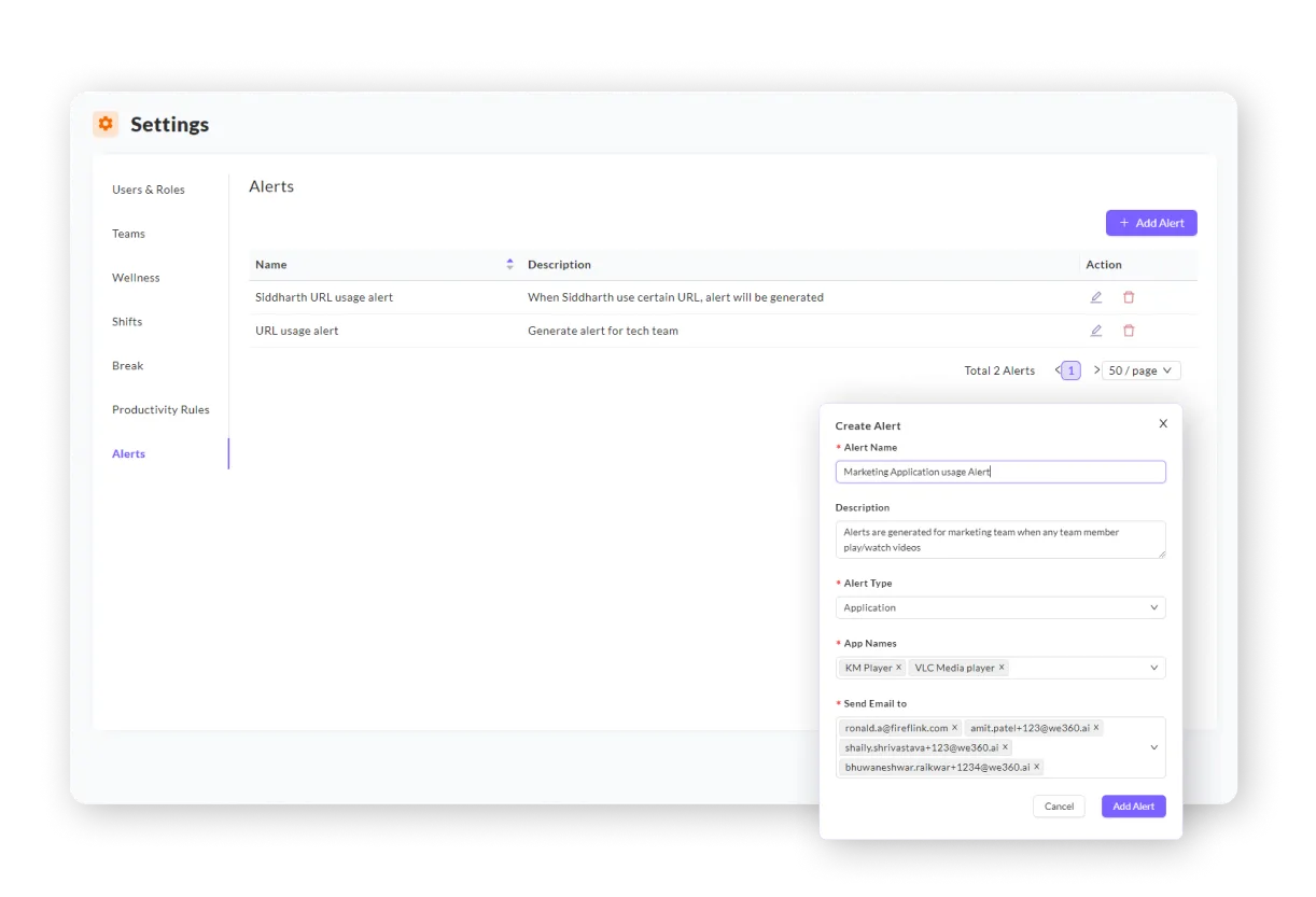 Features of Employee Monitoring Software