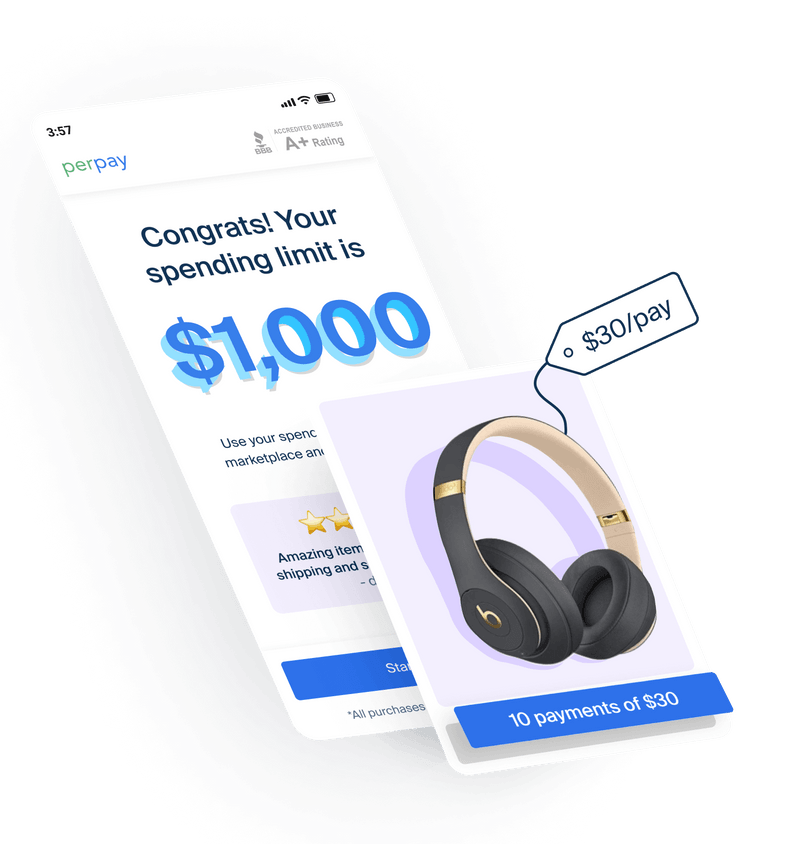 Perpay | Shop, Build Credit, Pay Over Time With Your Paycheck.