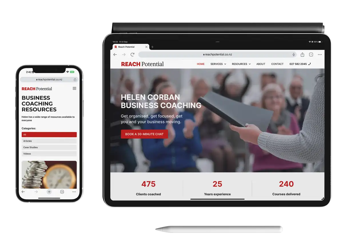 Website Project for Reach Potential