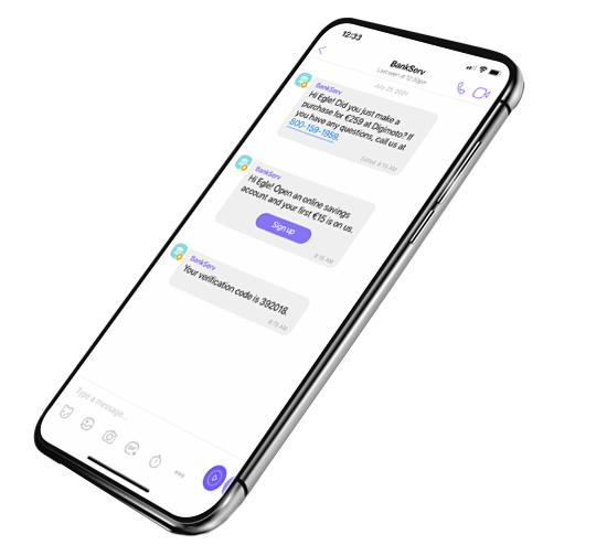 Viber for Business API - Telesign