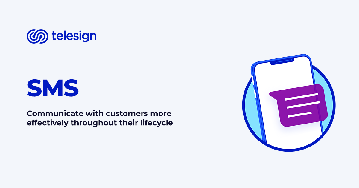 SMS Text Messaging API - Telesign