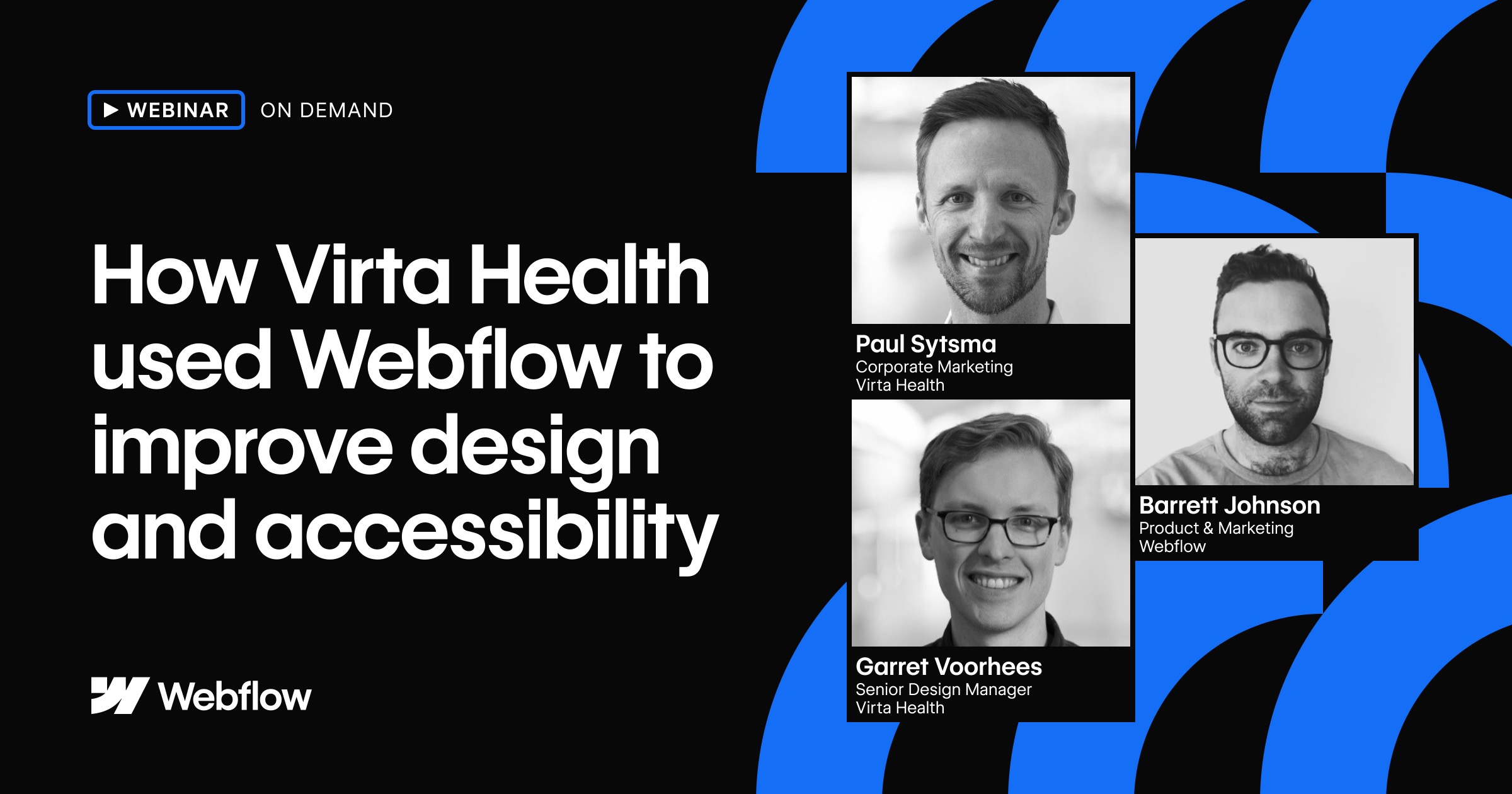How Virta Health used Webflow to improve design and accessibility | Webflow Webinars