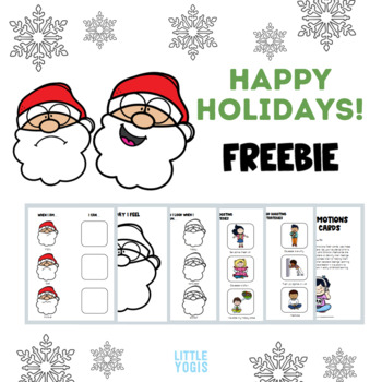 FREEBIE! Holiday SEL Exercise | Little Yogis Resources