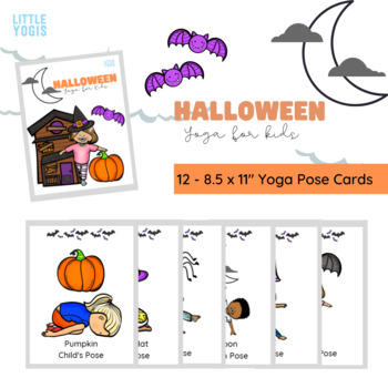 Halloween Yoga Cards | Little Yogis Resources