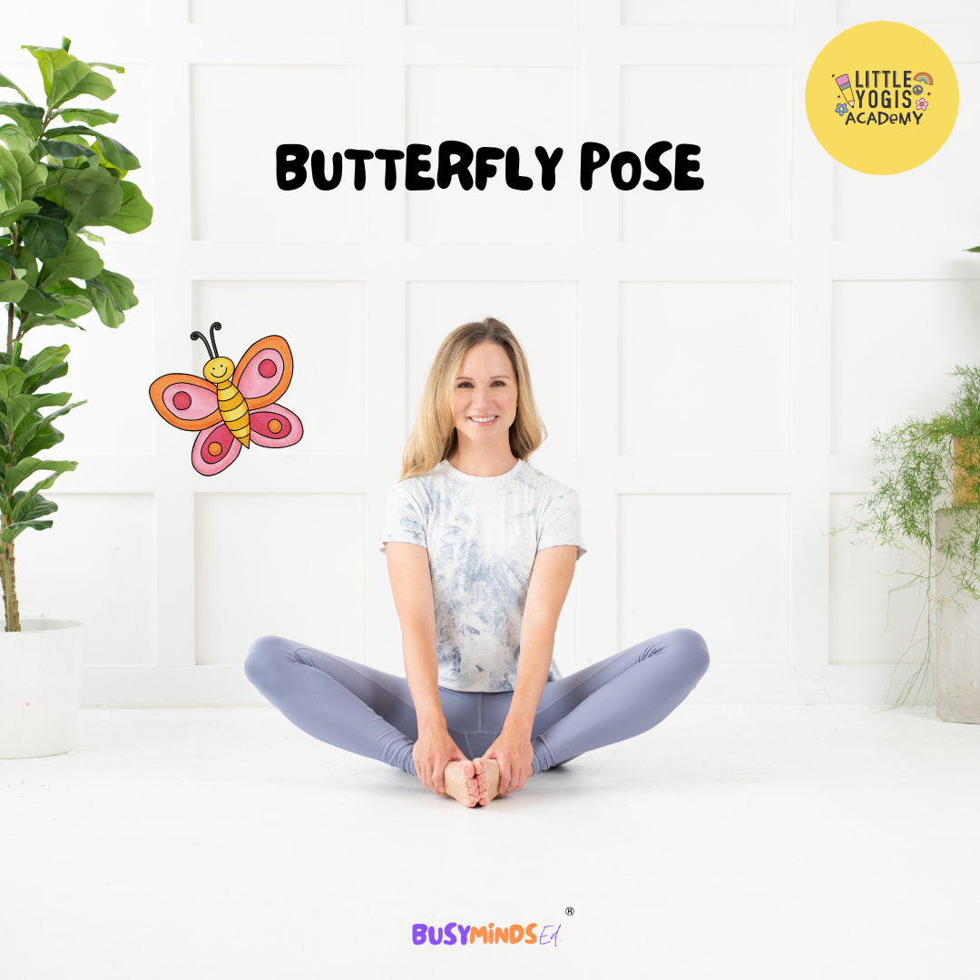 Yoga Poses for Kids to Celebrate Spring!