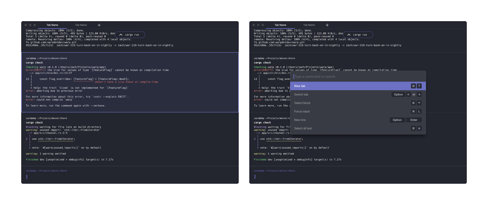 How we designed themes for the terminal - a peek into our process | Warp