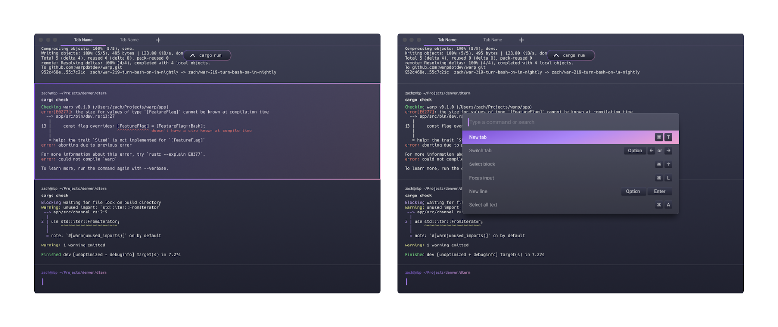 How we designed themes for the terminal - a peek into our process | Warp