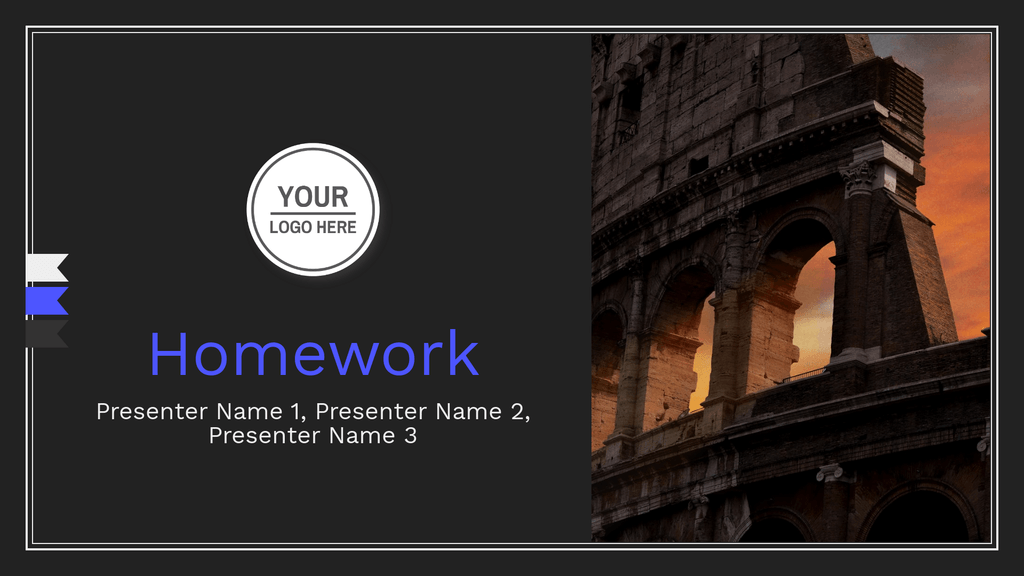 Presentation Template Series 1: Homework Presentations | Decktopus