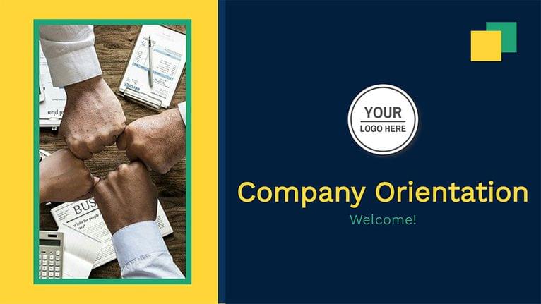 Presentation Template Series 8: Company Orientation | Decktopus