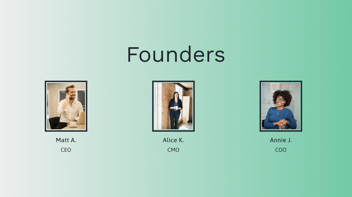 Executive Summary Slide for Proposal Presentation Template