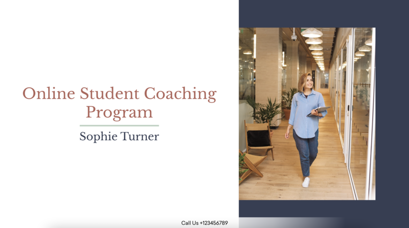 Simple Coach Website Template