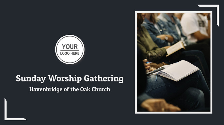 Sunday Worship Service Template