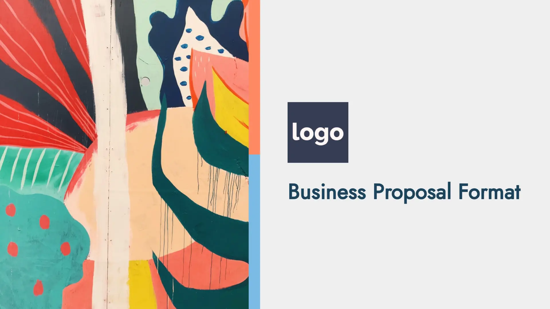 Business Proposal Format Template
