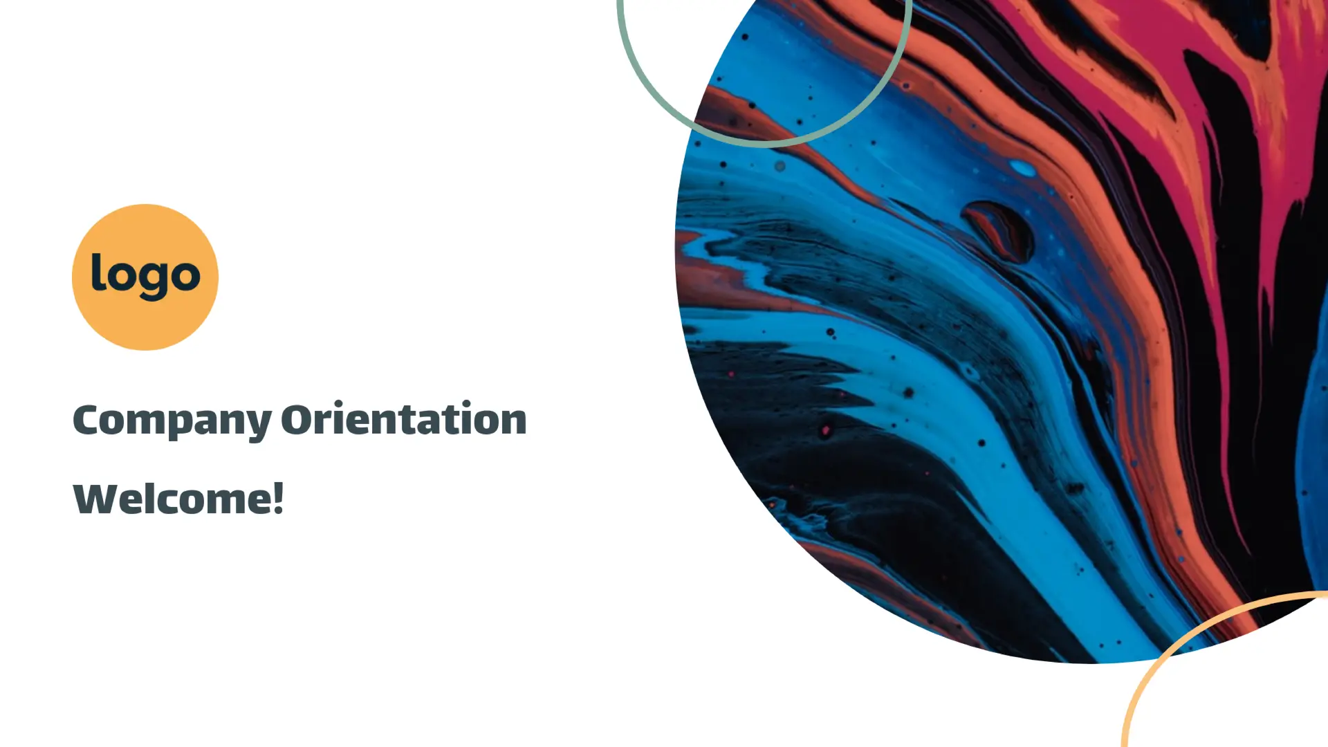 Company Orientation Template