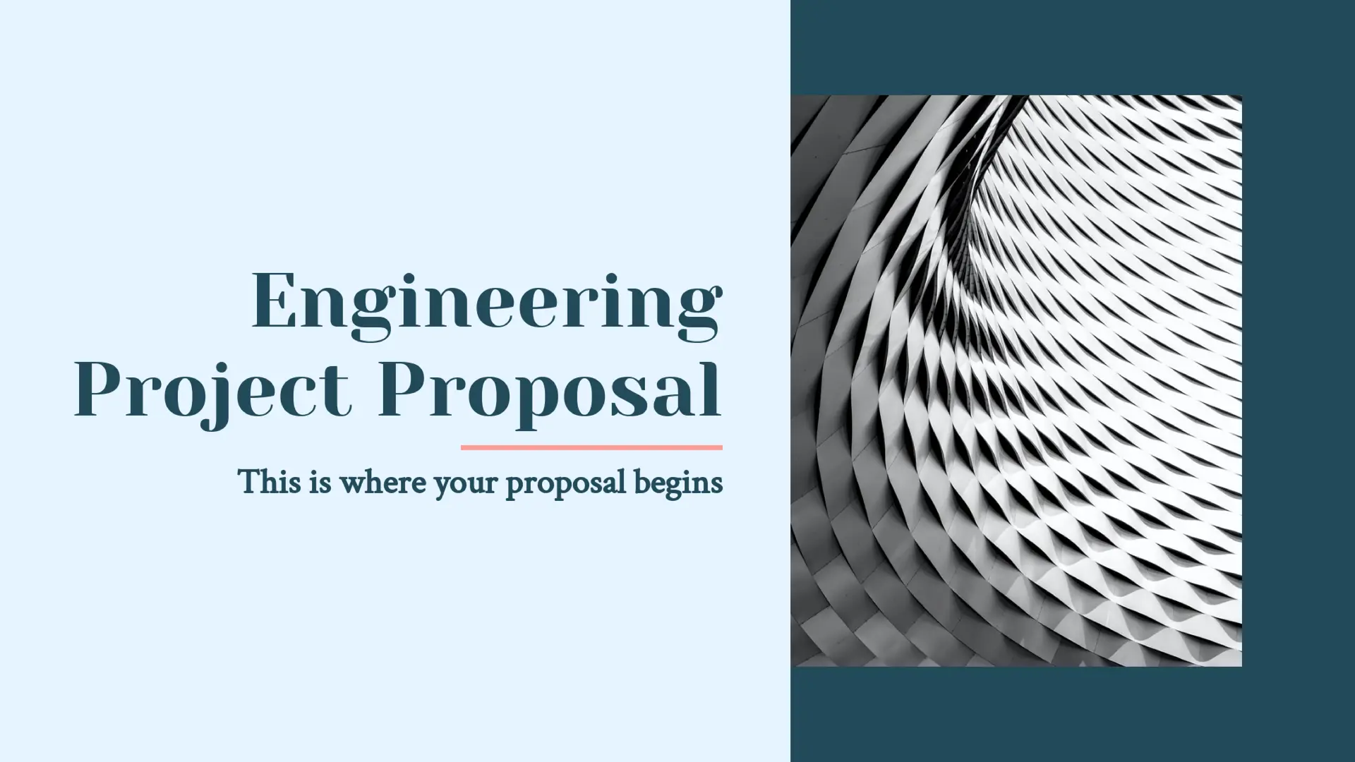 Engineering Project Proposal Template