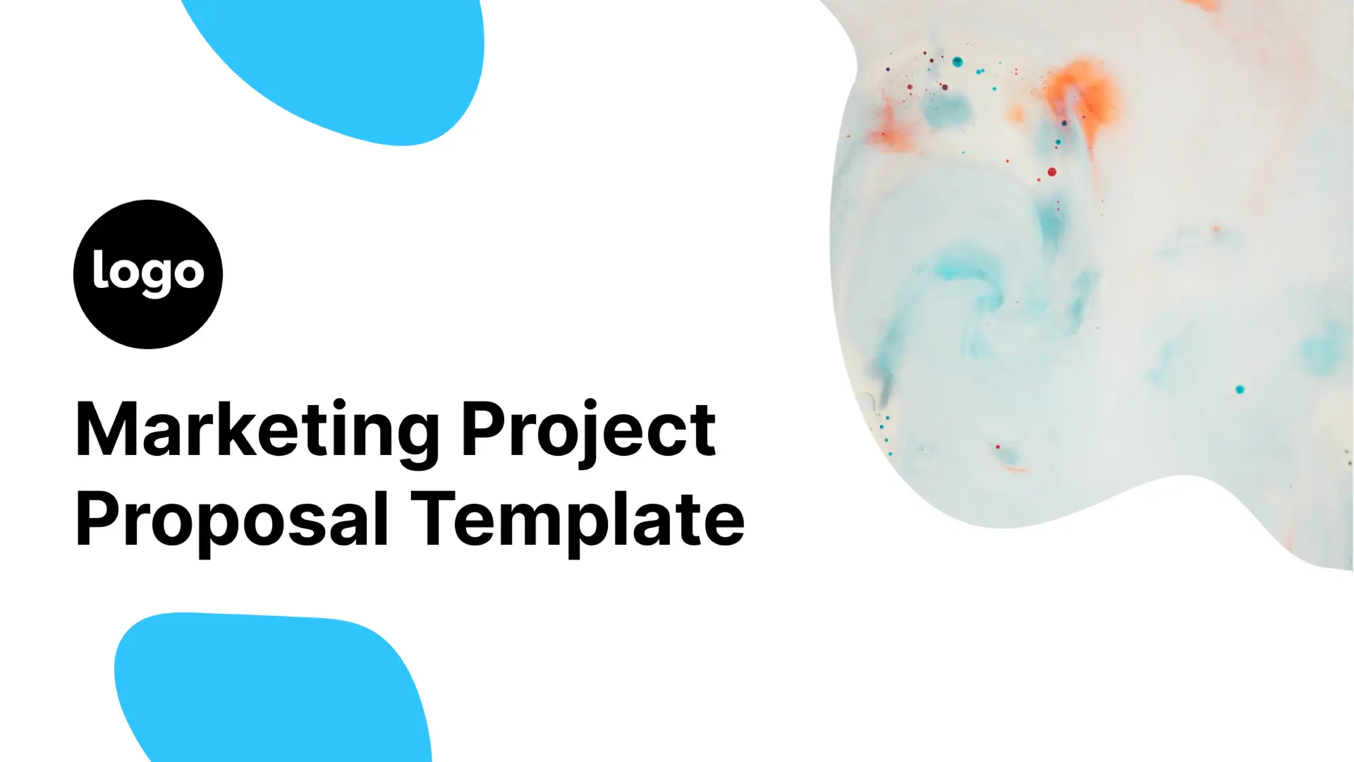 Marketing Project Proposal Presentation Template