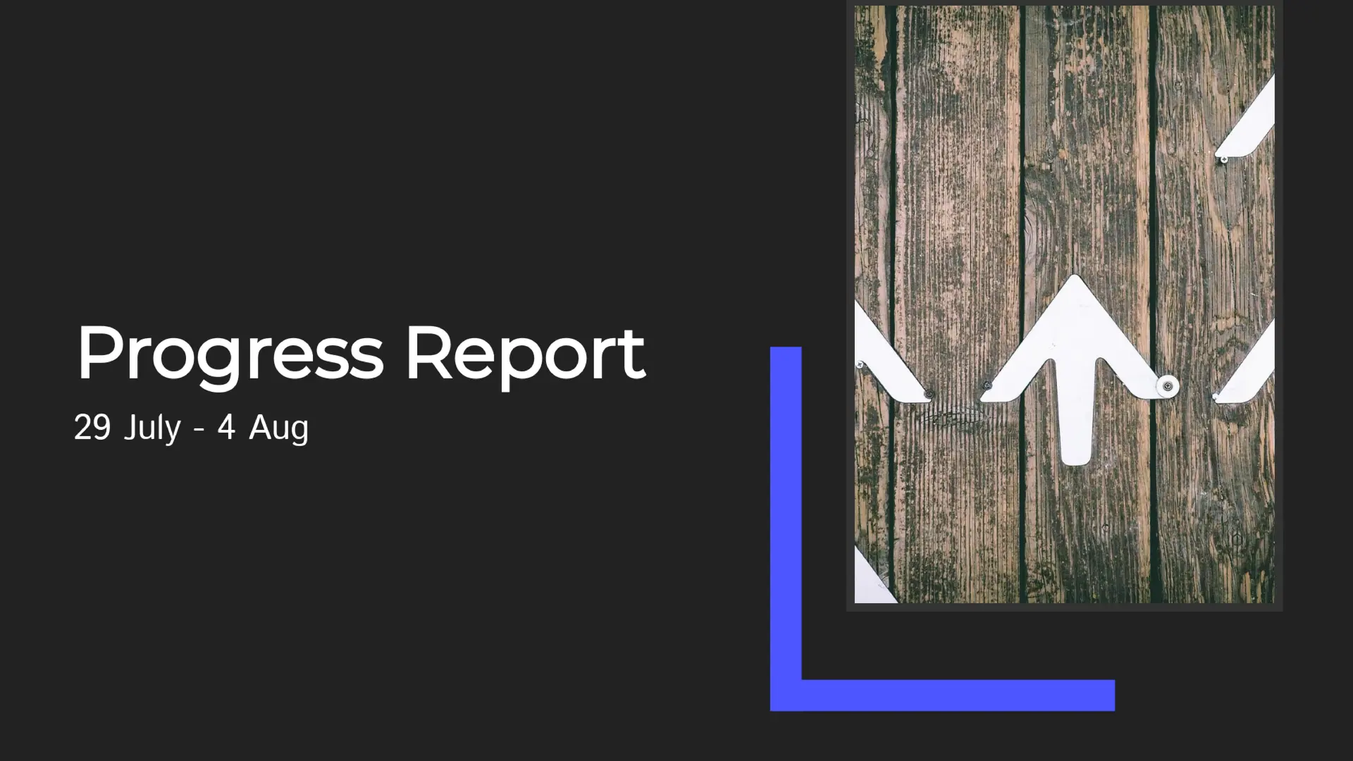 Progress Report Template