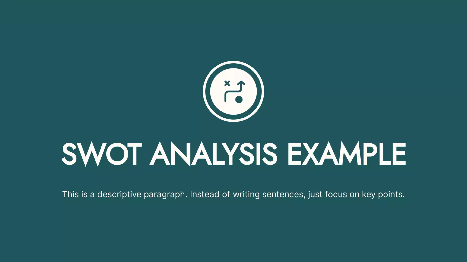 SWOT Analysis Example