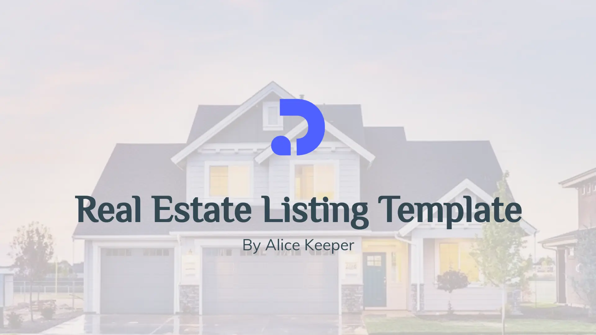 Real Estate Listing Template