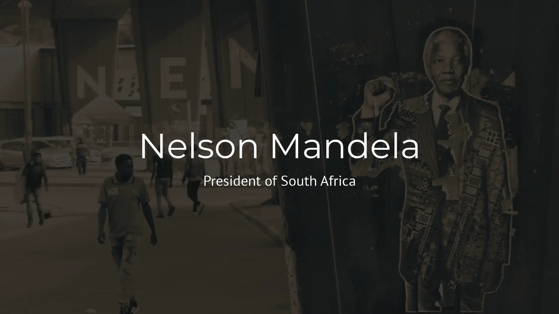 Nelson Mandela Presentation Template
