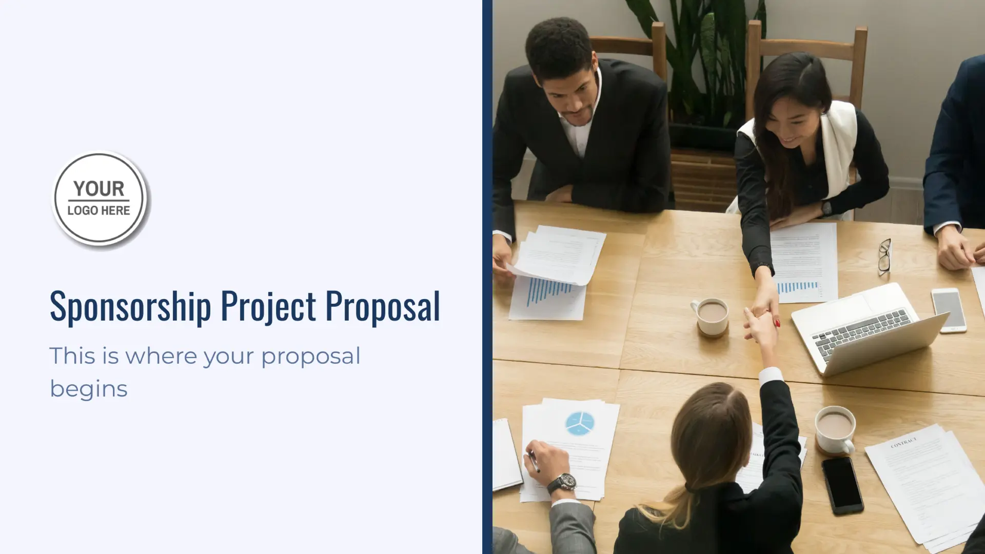 Sponsorship Project Proposal Presentation Template