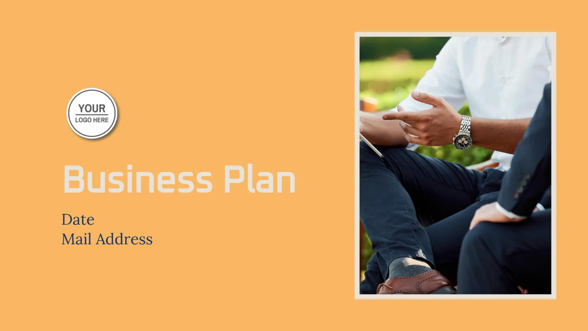 Business Plan Presentation Template