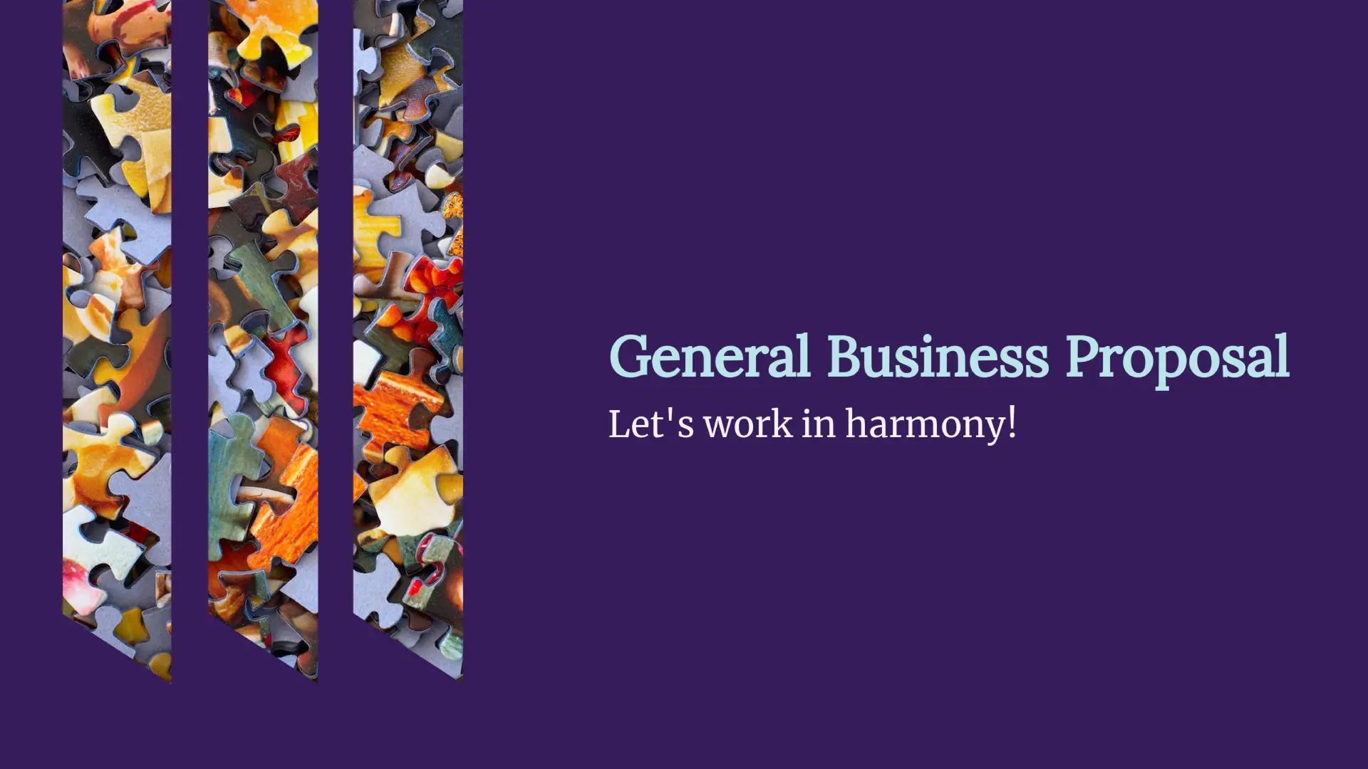 General Business Proposal Template